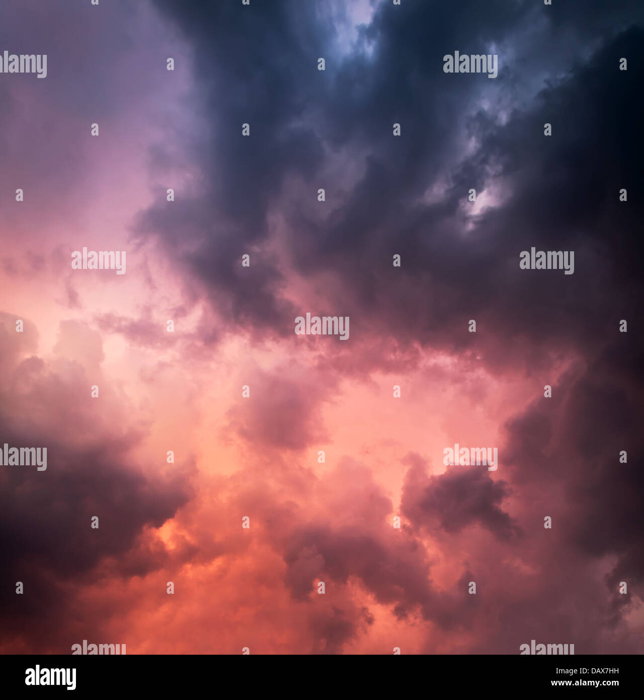 Dramatic sky background Stock Photo - Alamy