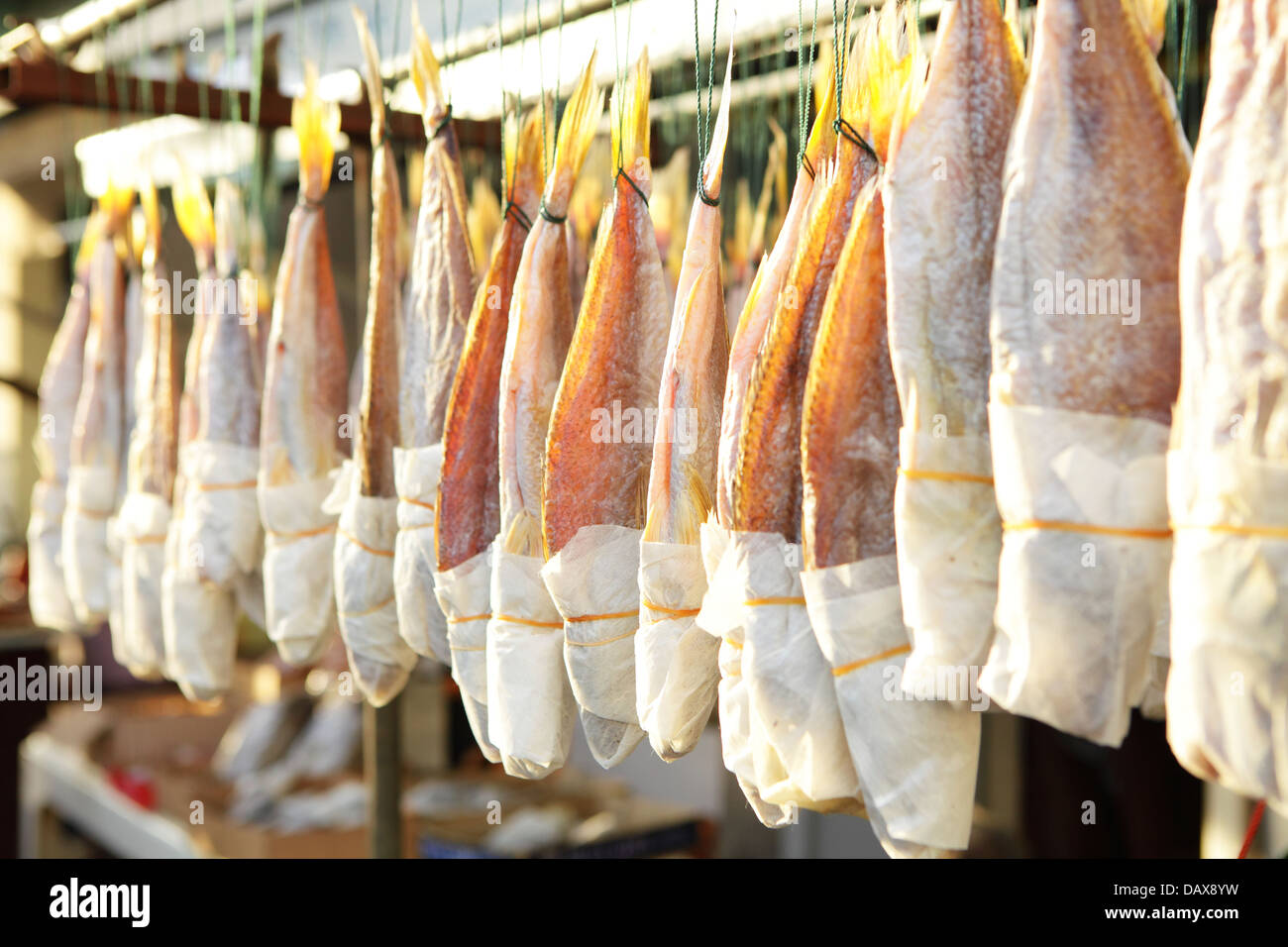 dry salt fish Stock Photo - Alamy