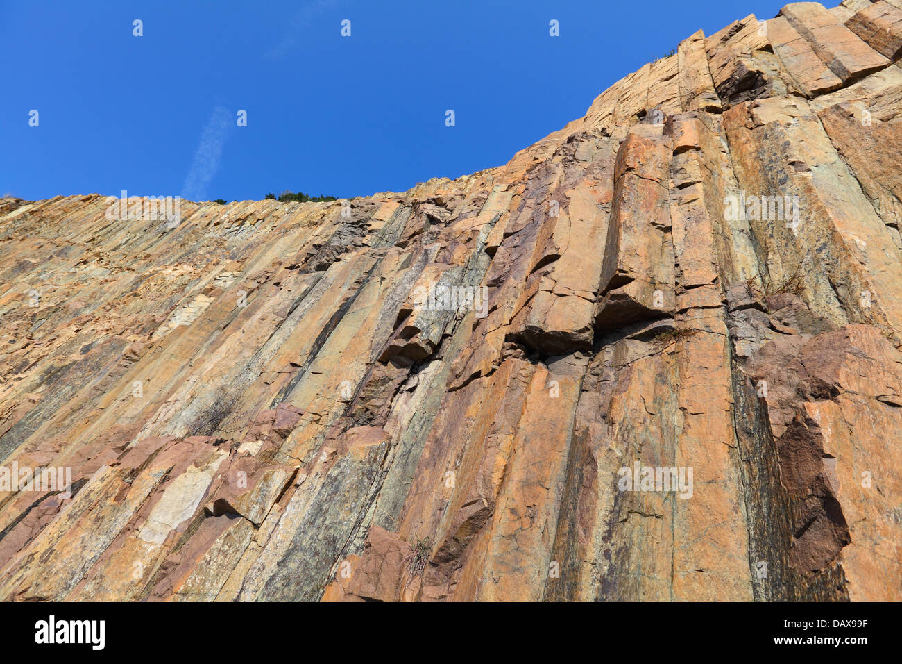Hong Kong Geographical Park , hexagonal column Stock Photo - Alamy