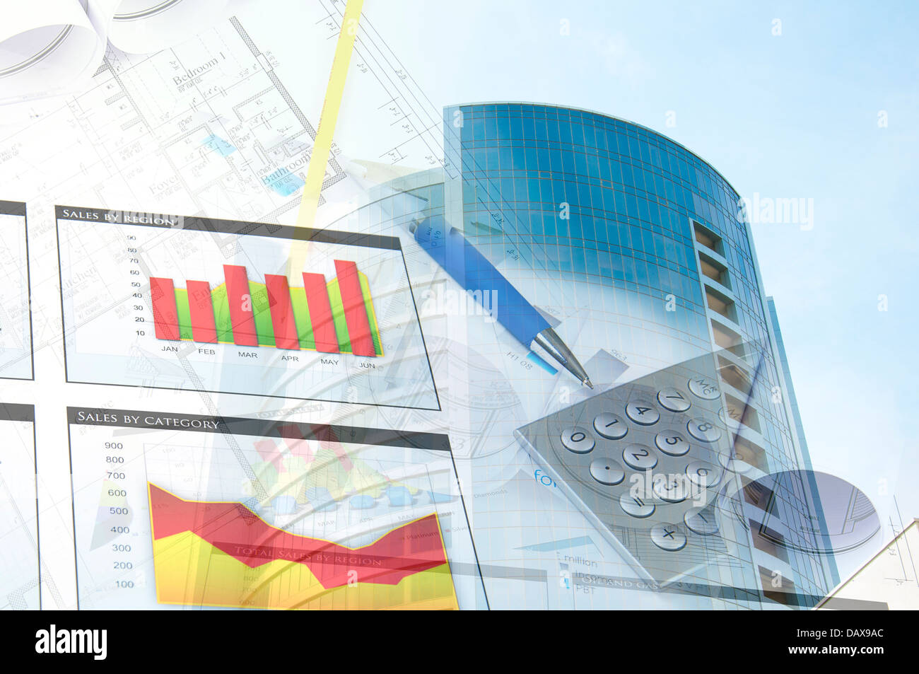 Business work technology collage hi-res stock photography and images ...