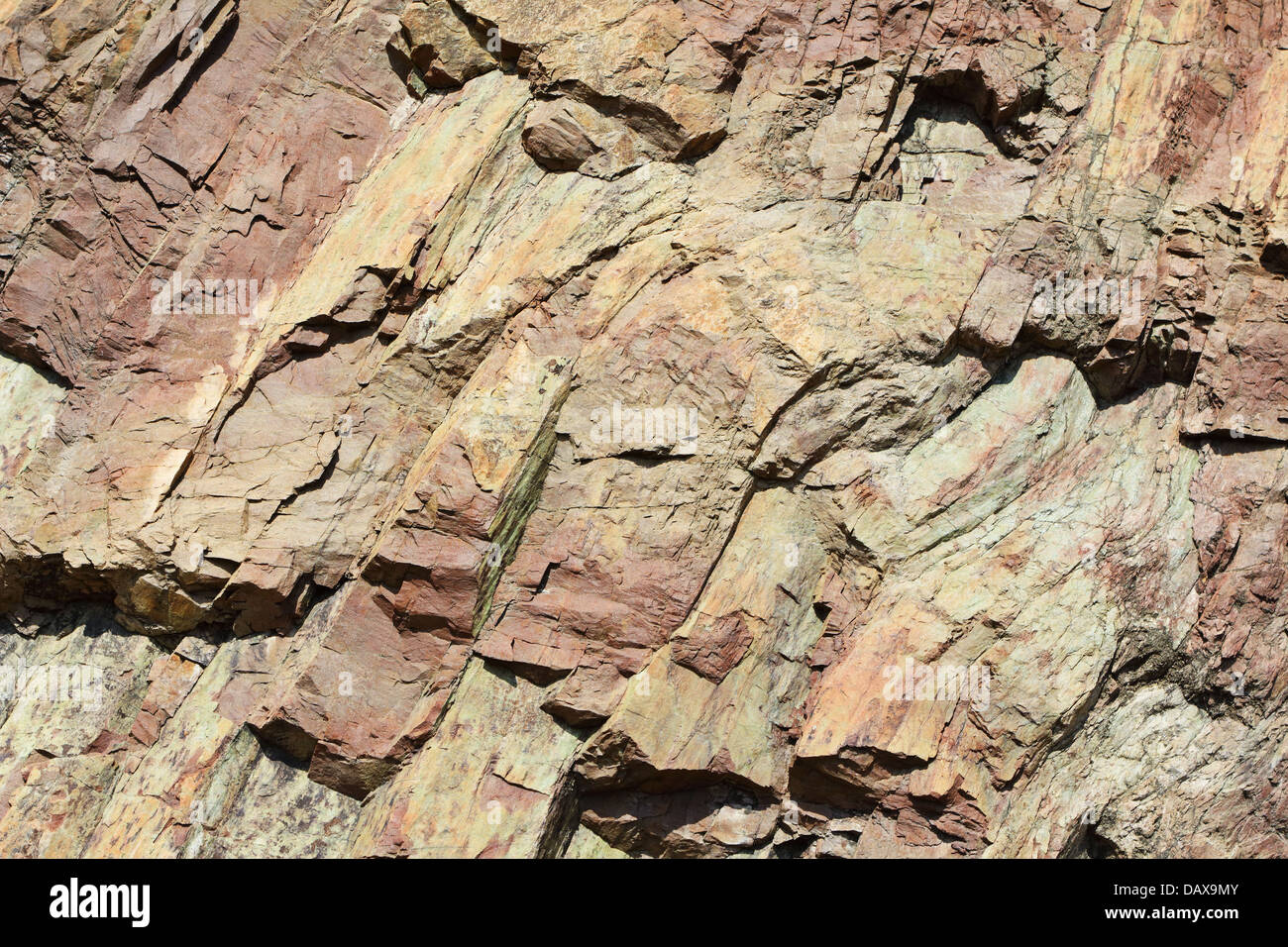 Hong Kong Geographical Park , rock Stock Photo - Alamy