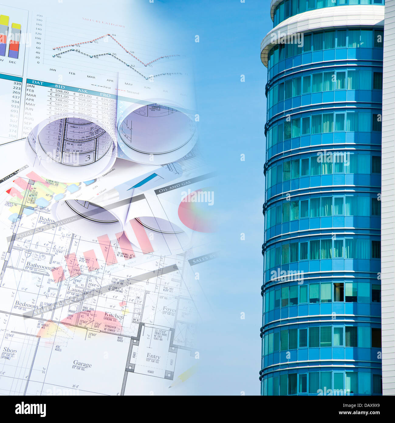 Collage building hi-res stock photography and images - Alamy