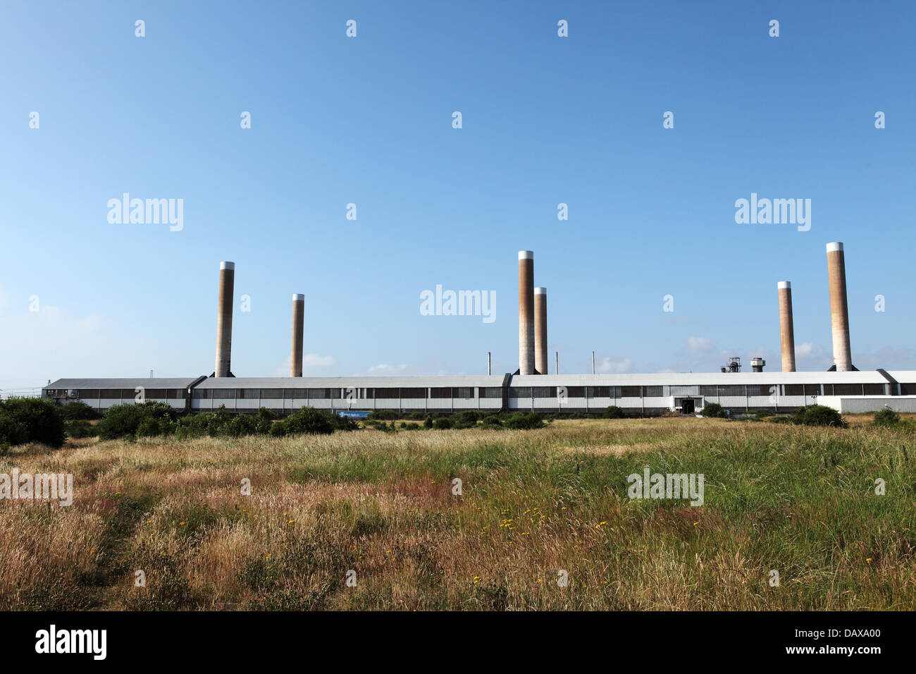 Alcan Lynemouth Aluminium Smelter in Northumberland, England Stock ...