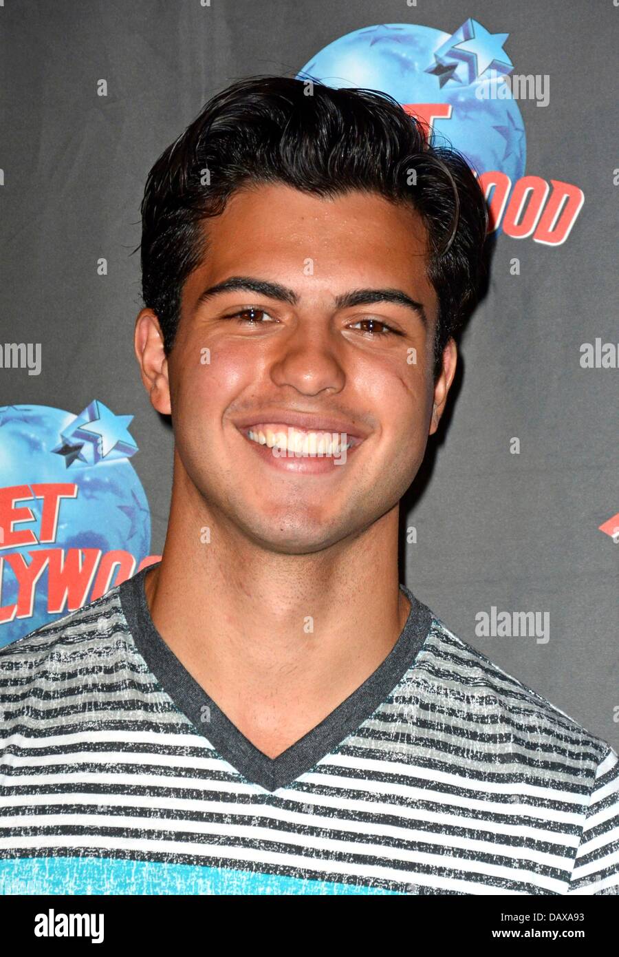 New York, NY. 19th July, 2013. David Castro at in-store appearance for ...