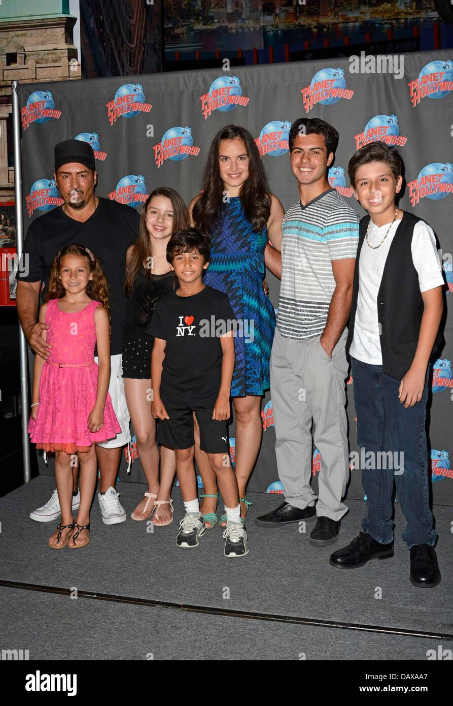 New York, NY. 19th July, 2013. Nicolette Pierini, Joey Dedio, Fatima ...