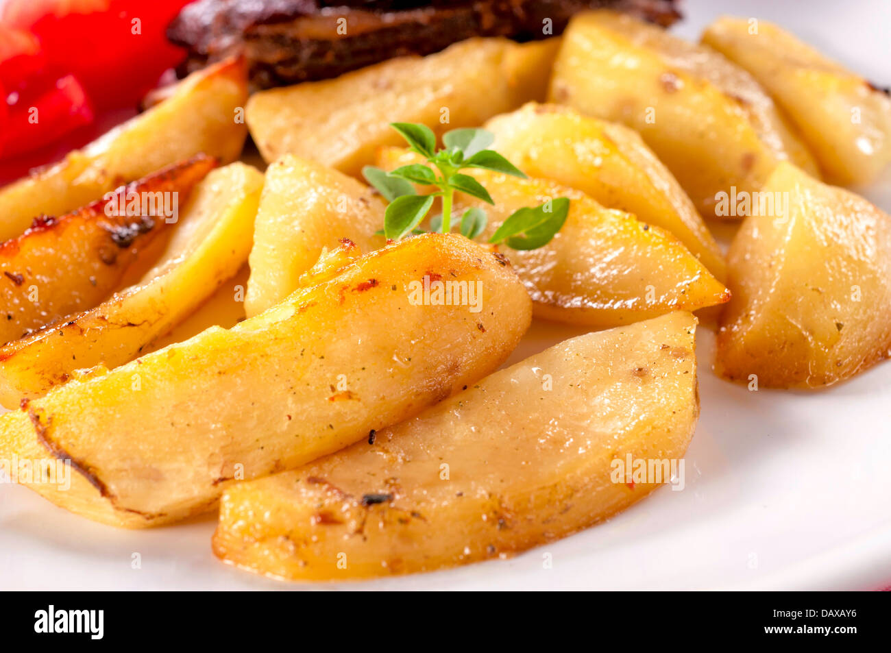 Prepared potato on Serbian traditional way Stock Photo - Alamy