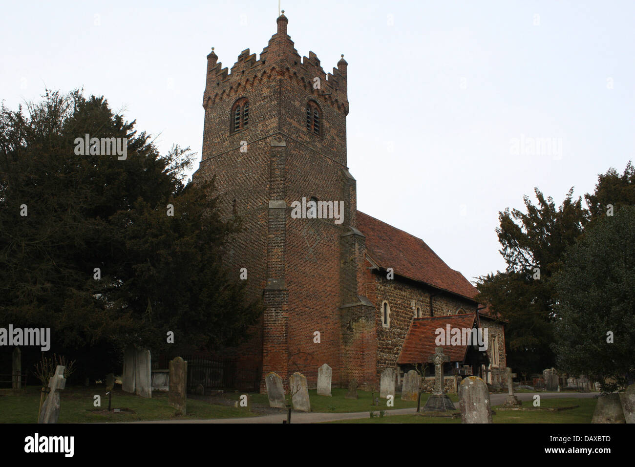 St Mary's church in Fryerning Essex An early built church with parts ...