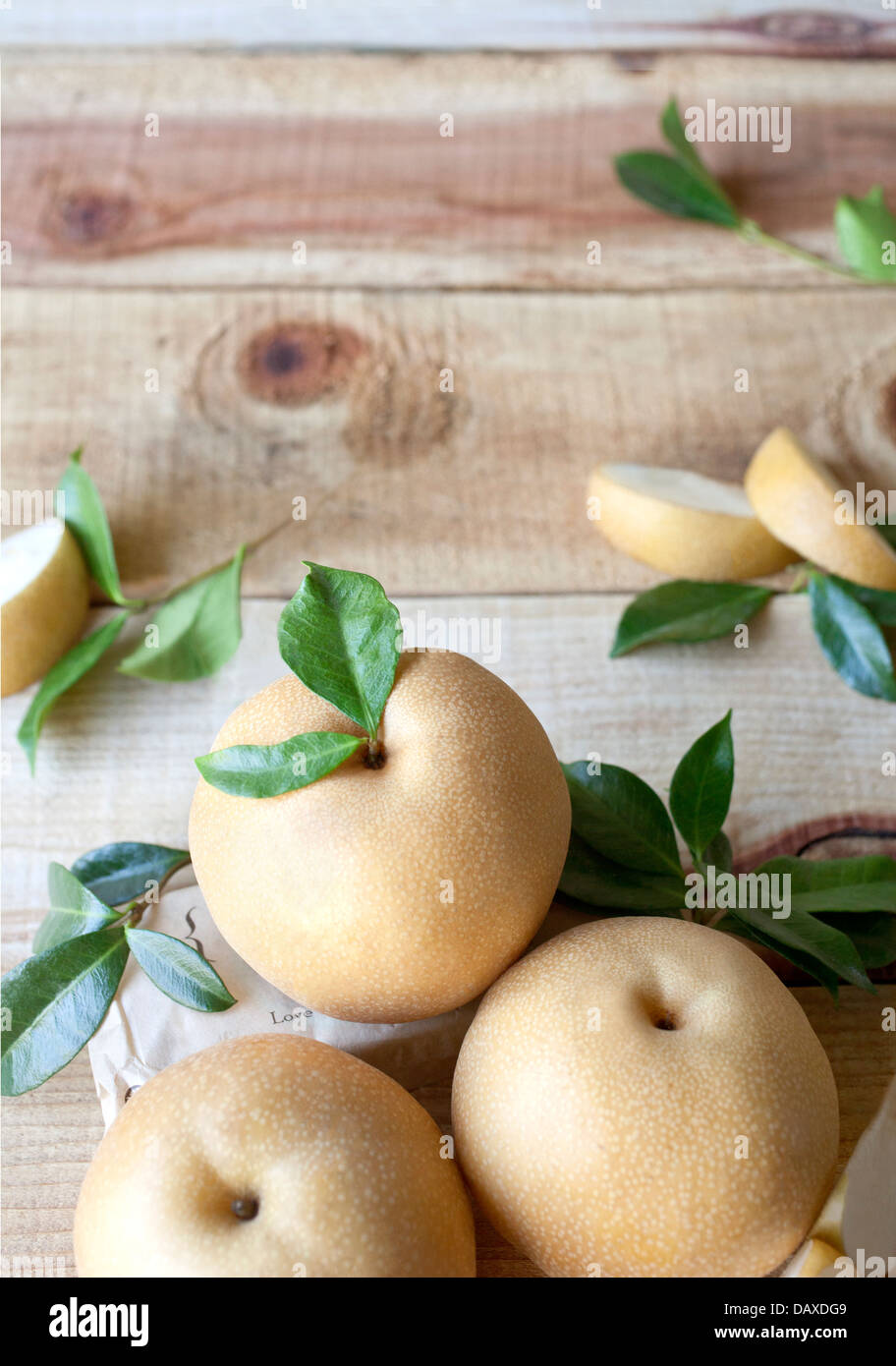 Pear still life Stock Photo - Alamy