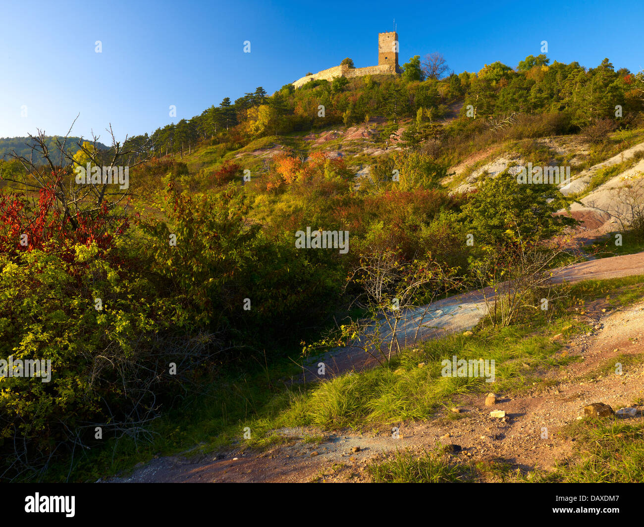 Gleichen Castle, Mühlberg, Drei Gleichen, Thuringia, Germany Stock ...