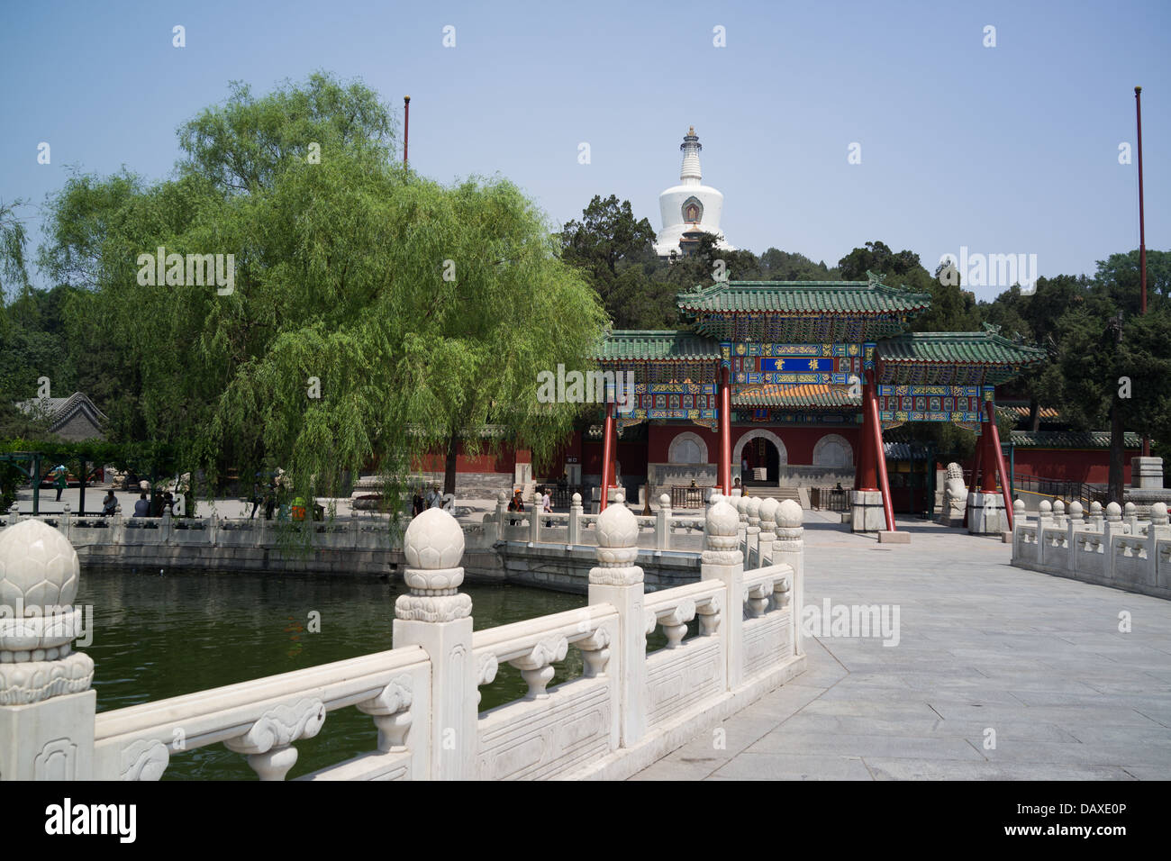 Beihai Park in Beijing, China Stock Photo - Alamy