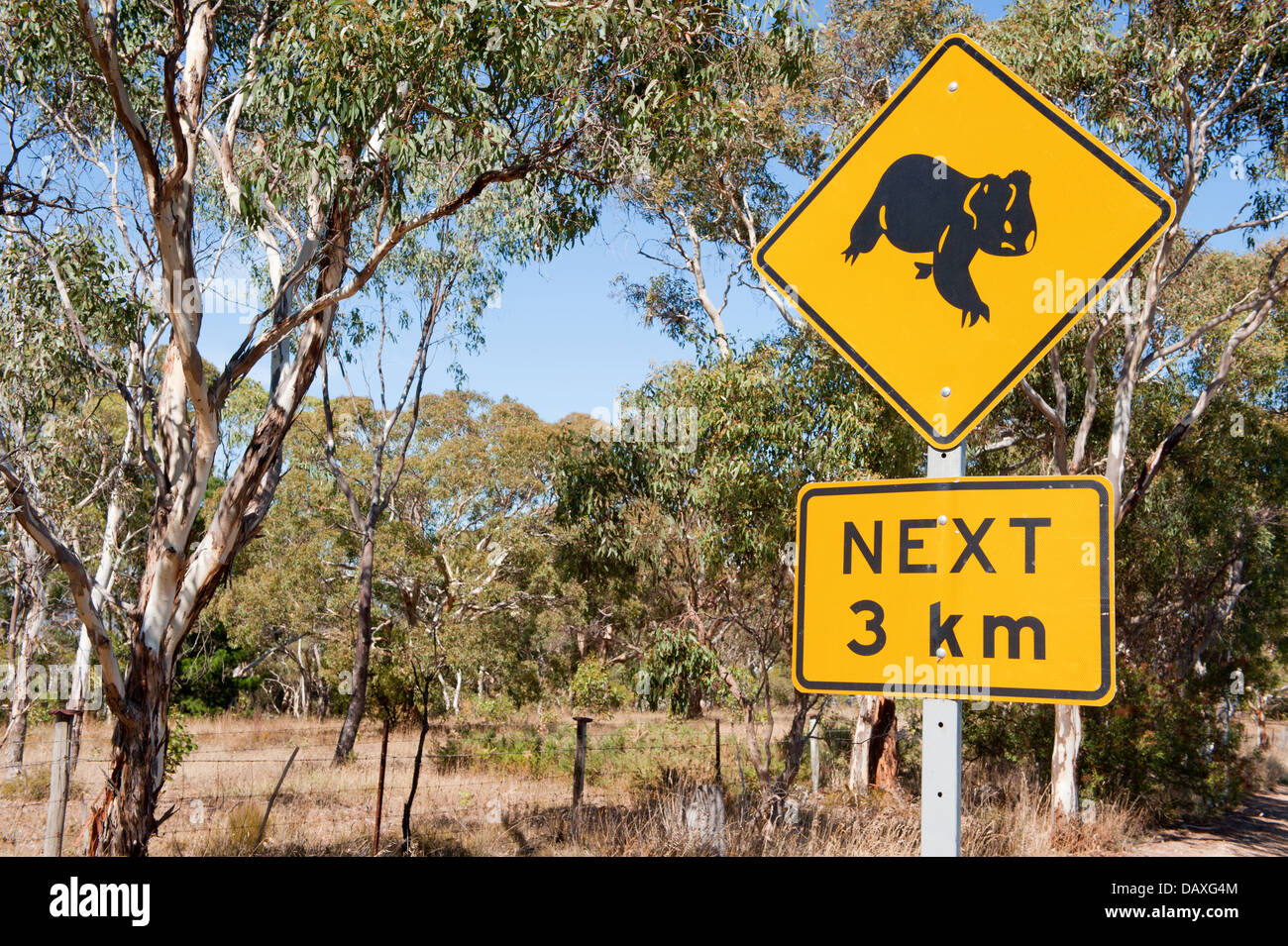 Australian warning sign hi-res stock photography and images - Alamy