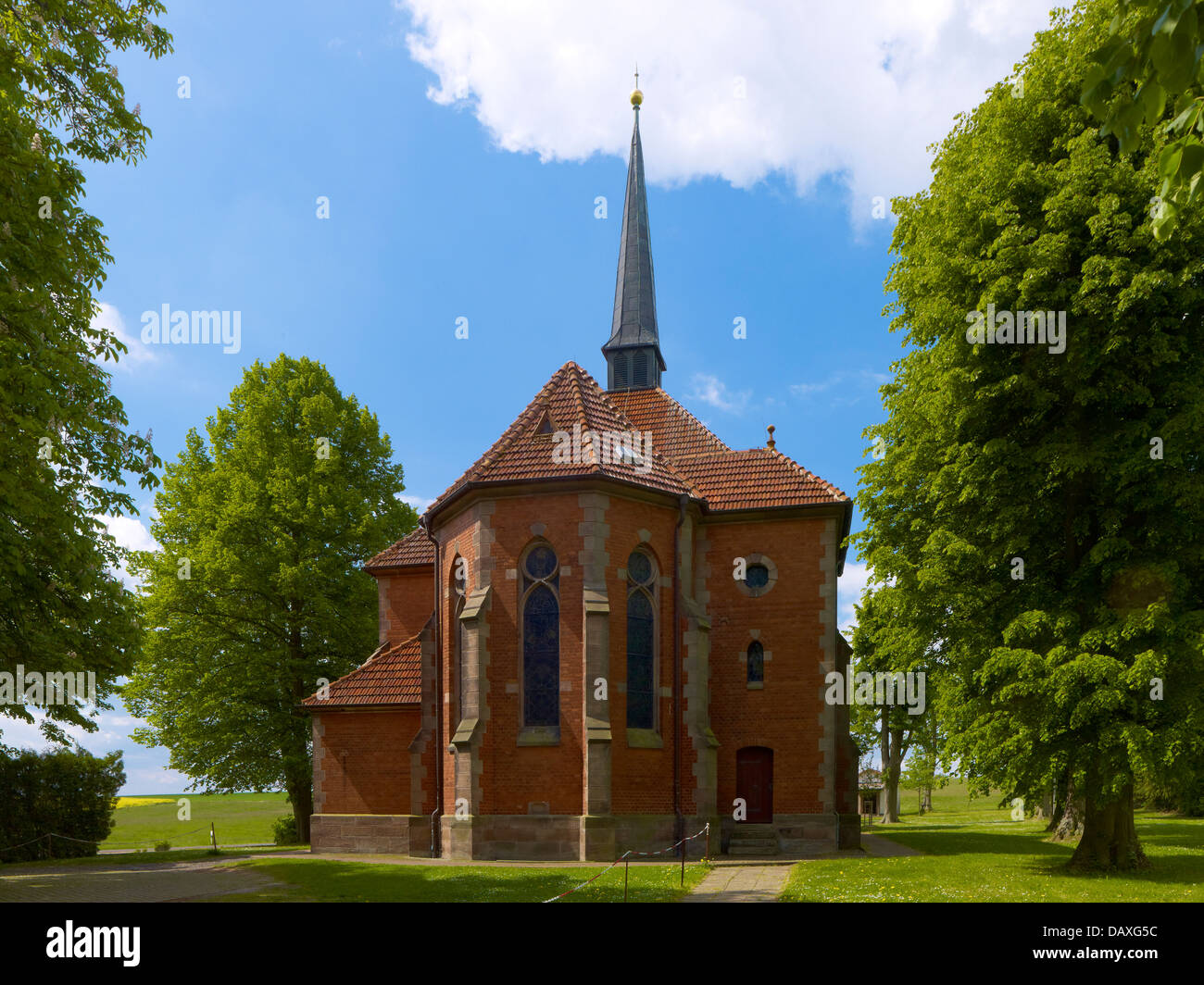 Pilgrimage chapel Etzelsbach near Steinbach, Eichsfeld District ...