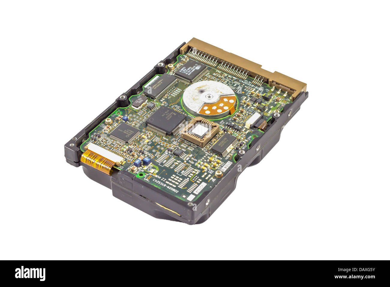 Old Hard Disk Electronic Board Stock Photo - Alamy