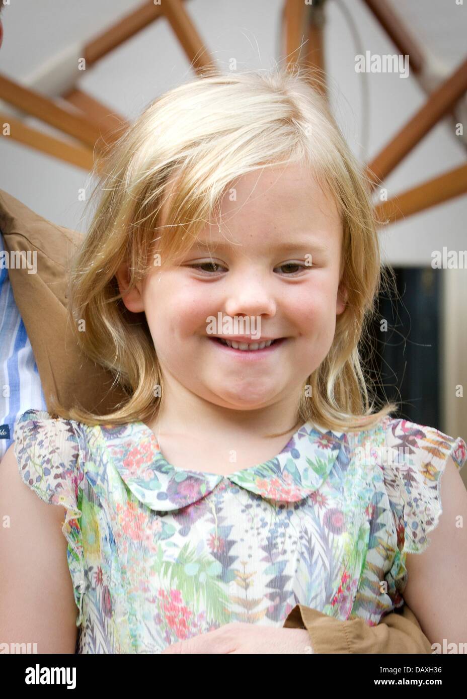 Dutch Princess Ariane pose for the press at the Estate The Horsten in ...