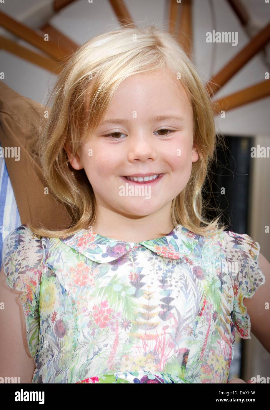 Dutch Princess Ariane pose for the press at the Estate The Horsten in ...