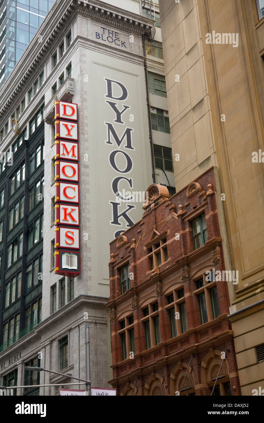 dymocks, australian bookstore, on george street,sydney,australia Stock ...