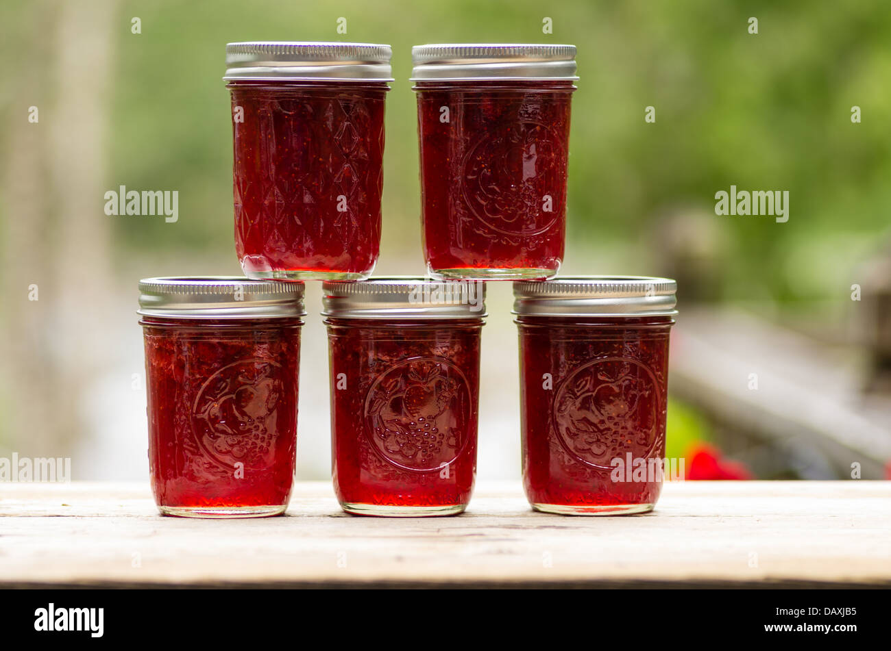 Jars of jam hi-res stock photography and images - Alamy