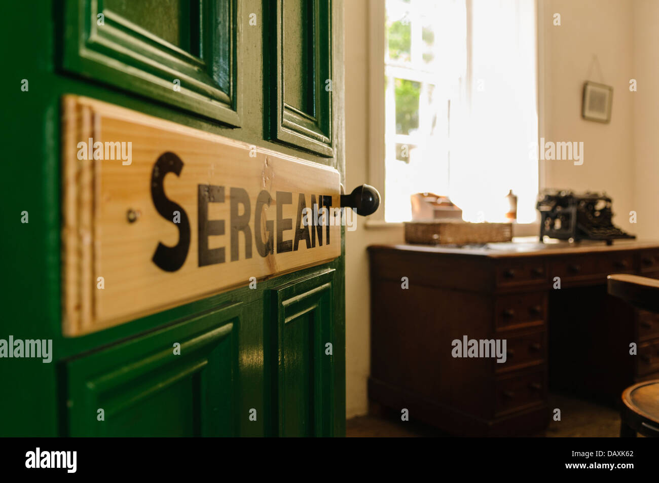 Desk sergeant police hi-res stock photography and images - Alamy