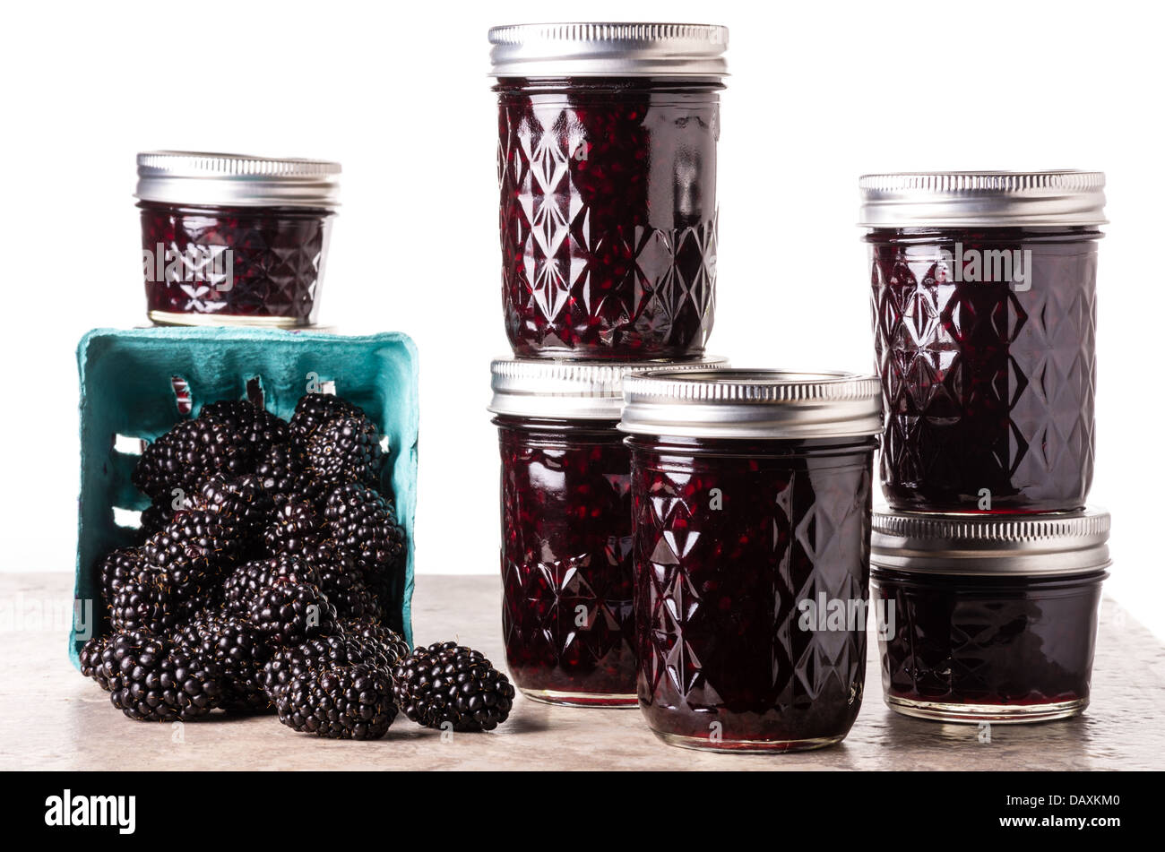 Blackberry jelly hi-res stock photography and images - Alamy