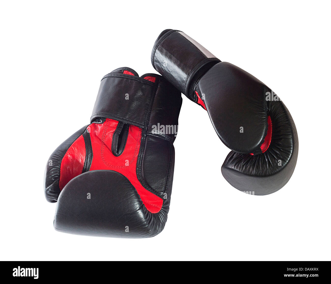 Boxing gloves isolated on white Stock Photo - Alamy