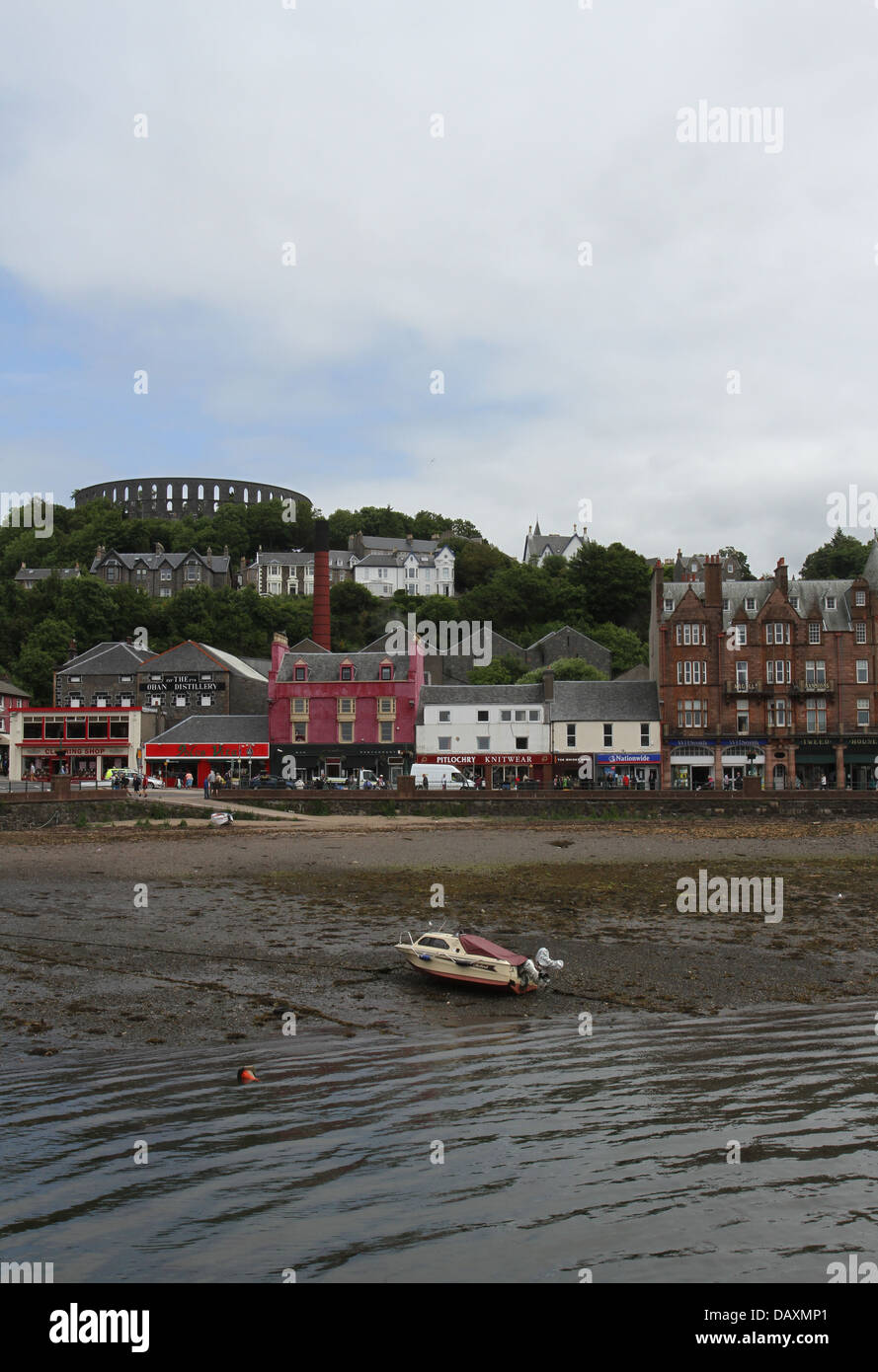 Oban waterfront Scotland June 2013 Stock Photo - Alamy