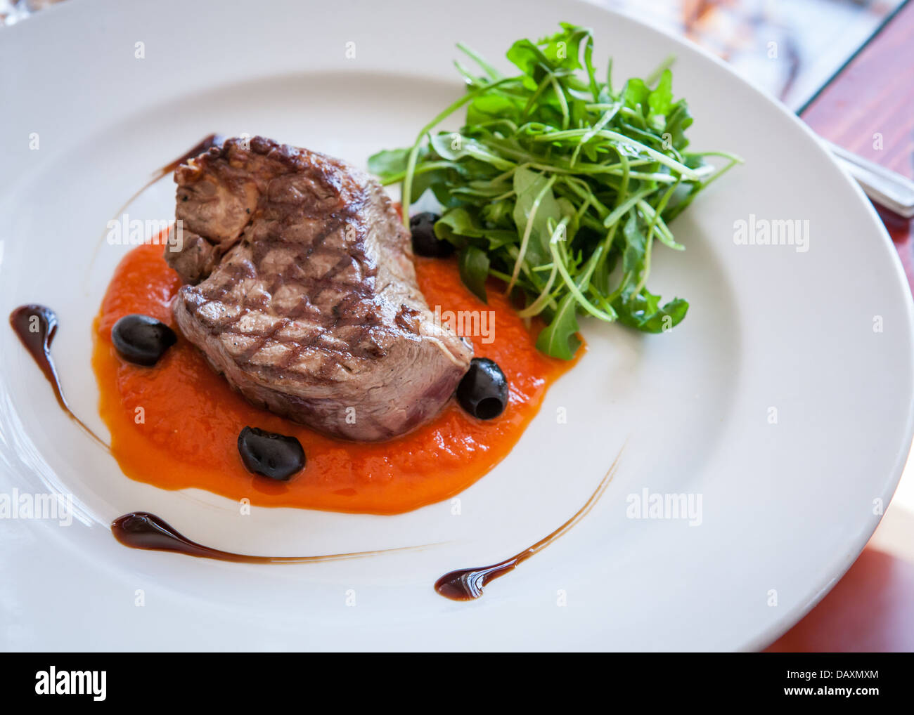 Italian meal restaurant hi-res stock photography and images - Alamy
