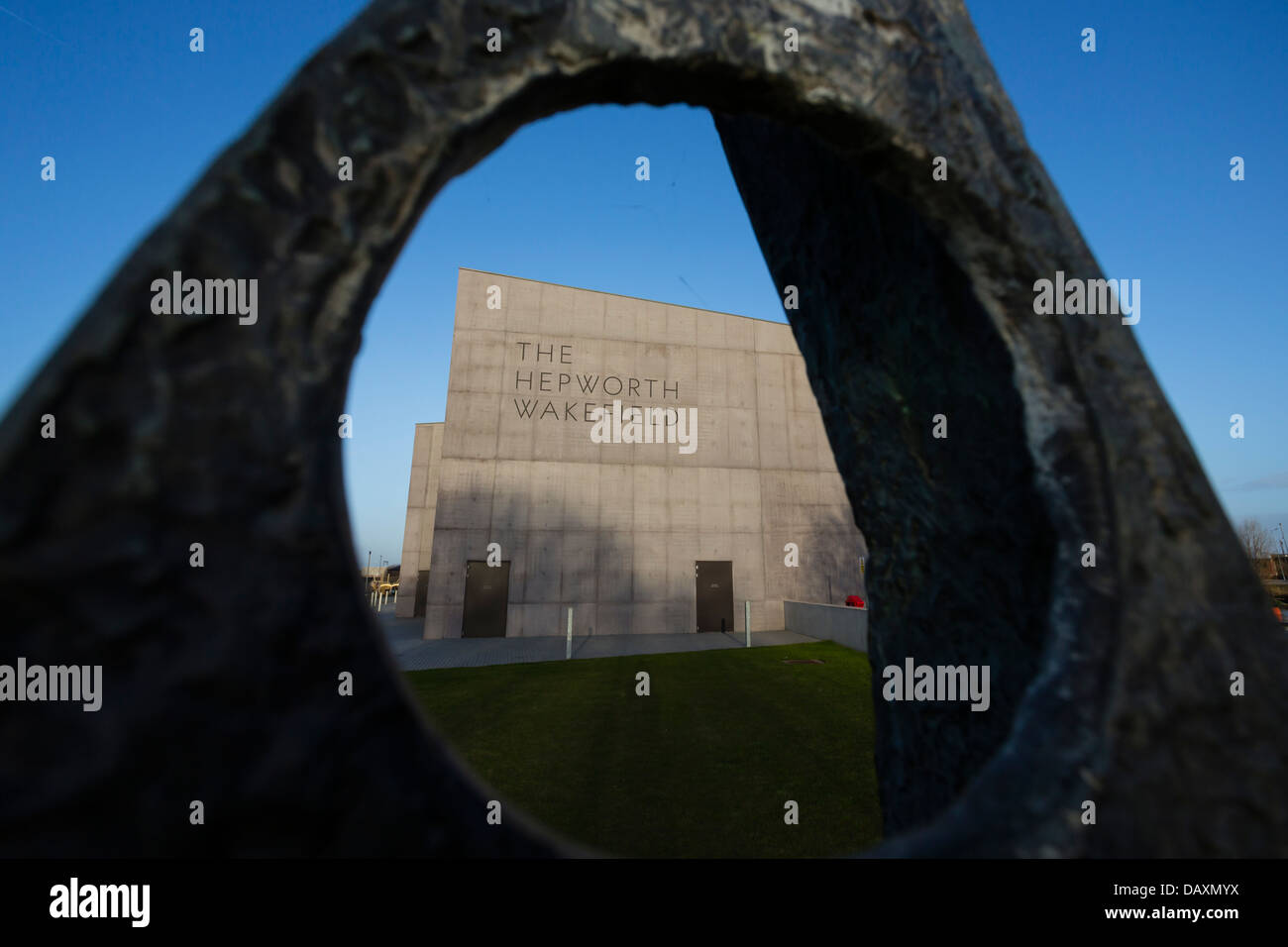 The Hepworth Gallery, Gallery Walk Wakefield, West Yorkshire. Named ...