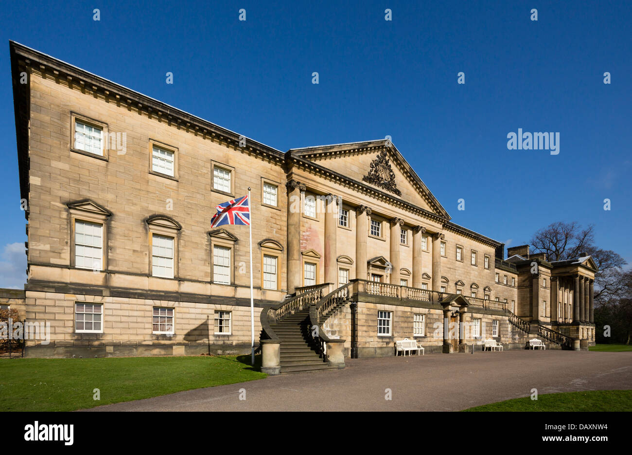 Nostell Priory near Wakefield, was built on the site of a medieval ...