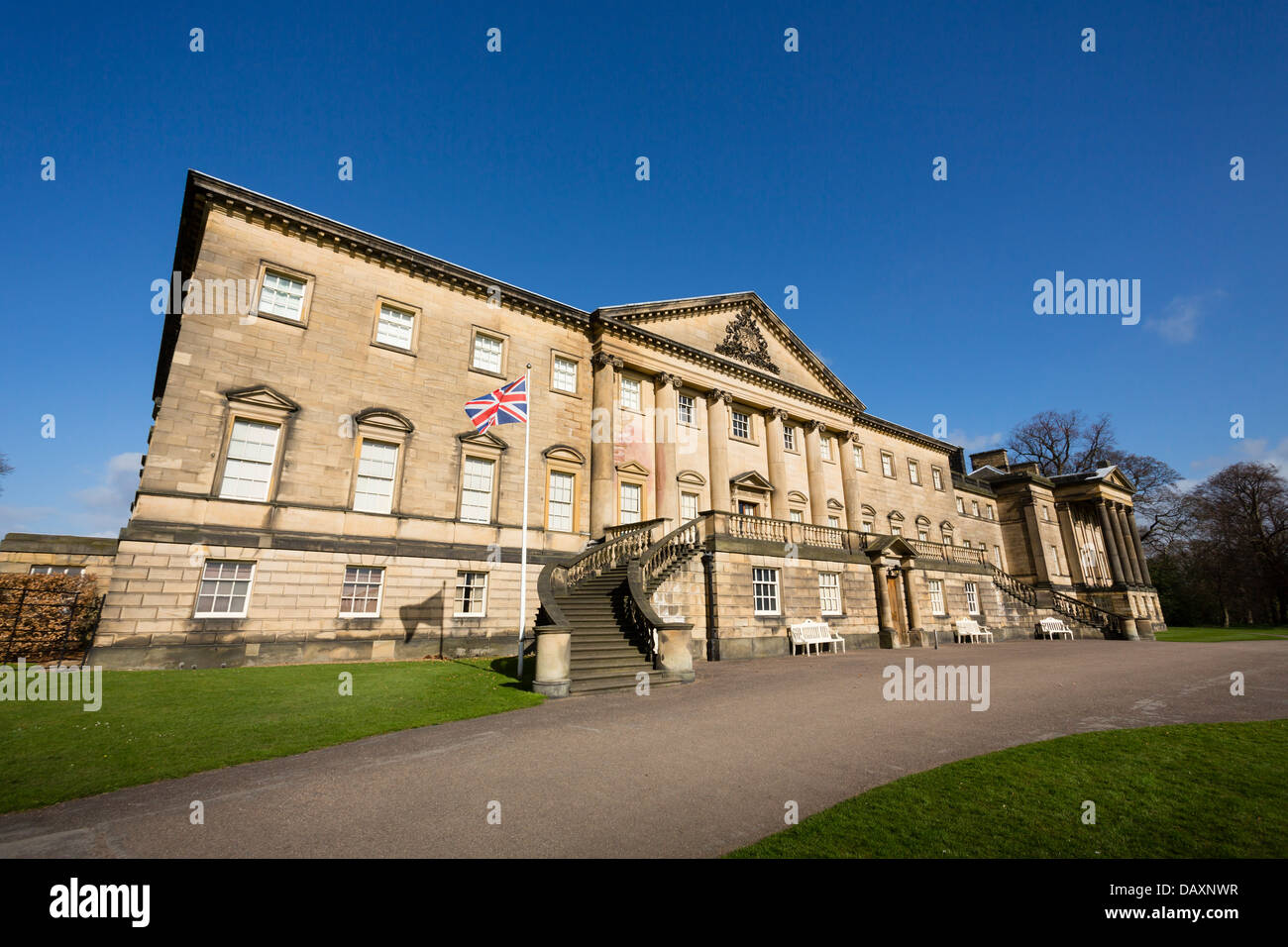 Nostell Priory near Wakefield, was built on the site of a medieval ...