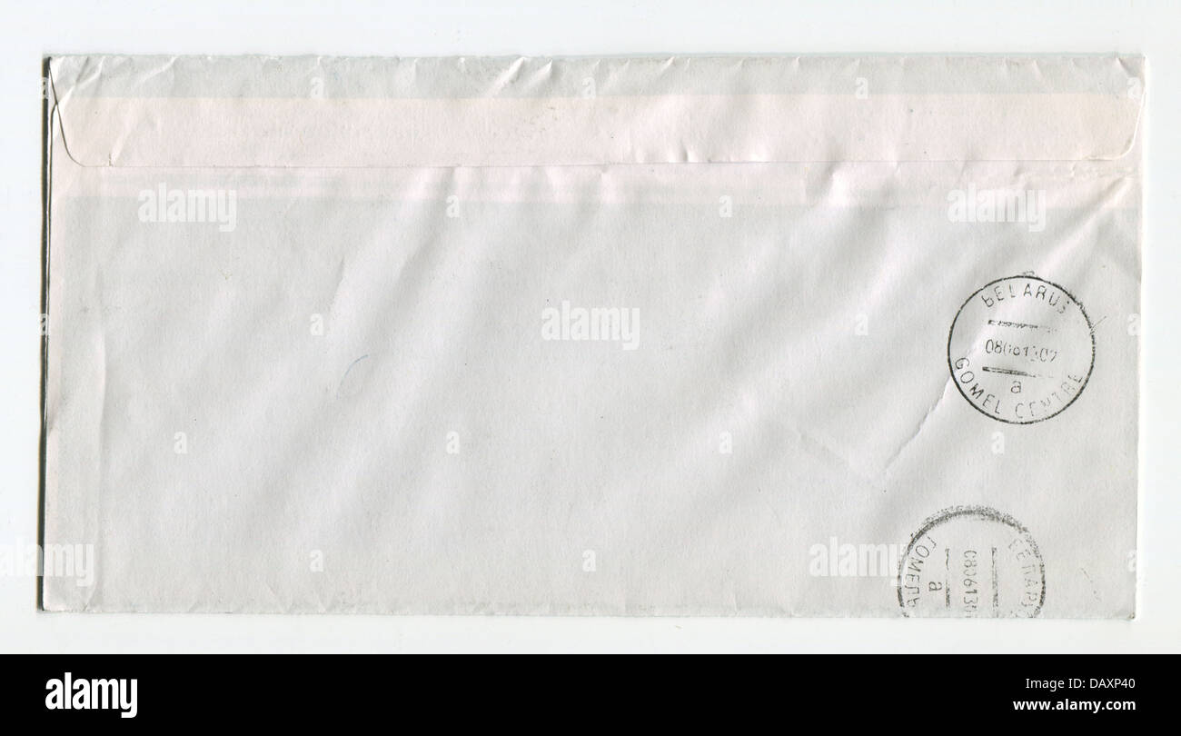 Post envelope, background Stock Photo - Alamy