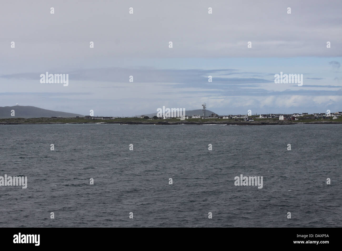 Scarinish waterfront Isle of Tiree Scotland July 2013 Stock Photo - Alamy