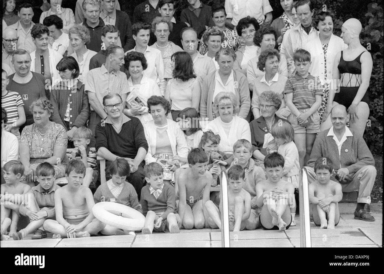 Butlin Group Photograph 1962 Stock Photo - Alamy