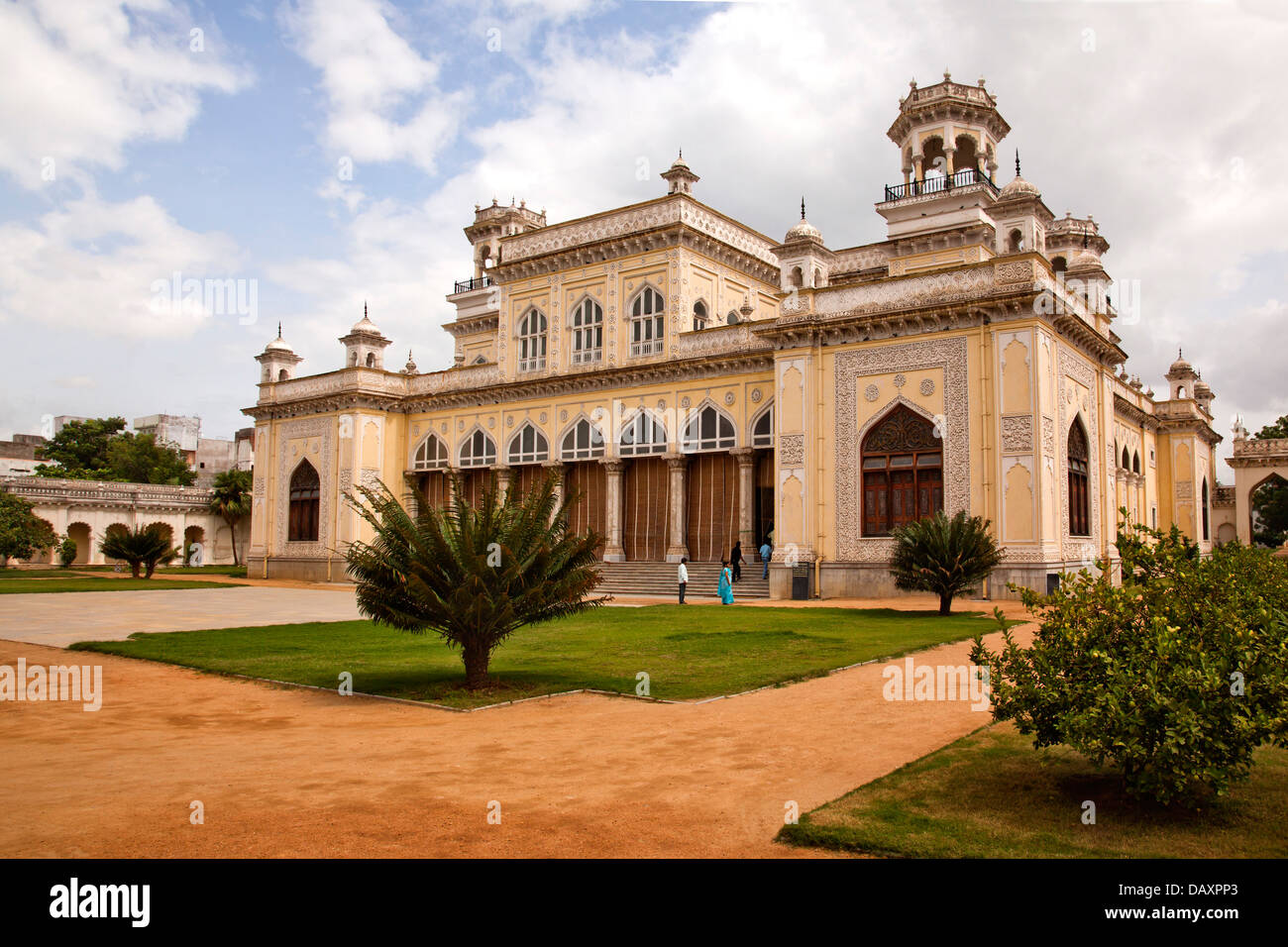 Facade of a Palace, Chowmahalla Palace, Hyderabad, Andhra Pradesh ...