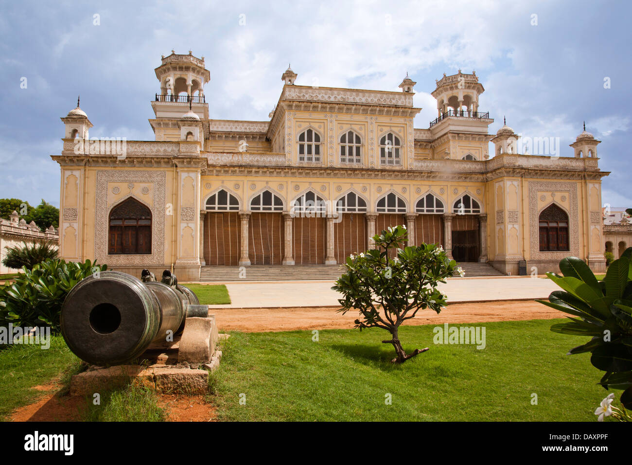 Facade of a Palace, Chowmahalla Palace, Hyderabad, Andhra Pradesh ...