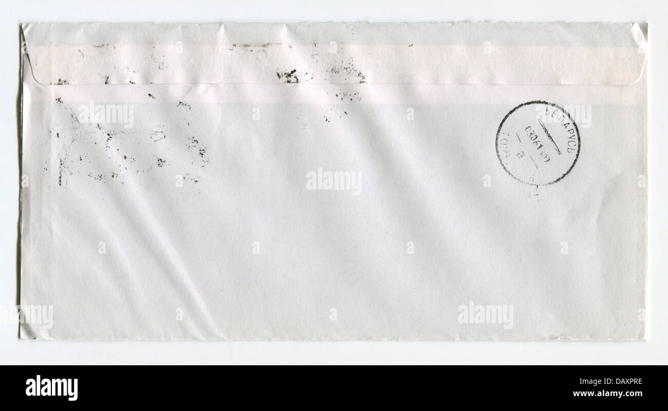 Post envelope, background Stock Photo - Alamy