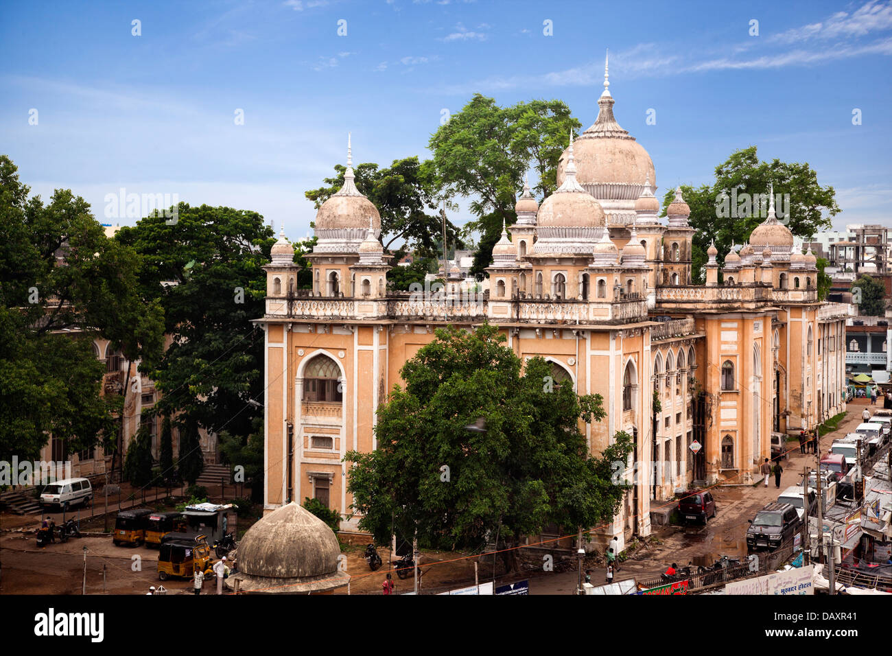 Unani hospital building near Charminar, Hyderabad, Andhra Pradesh ...