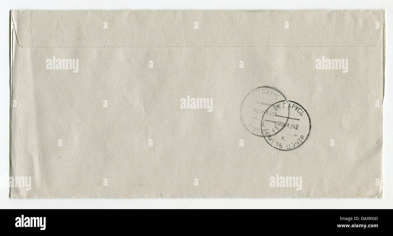 Post envelope, background Stock Photo - Alamy