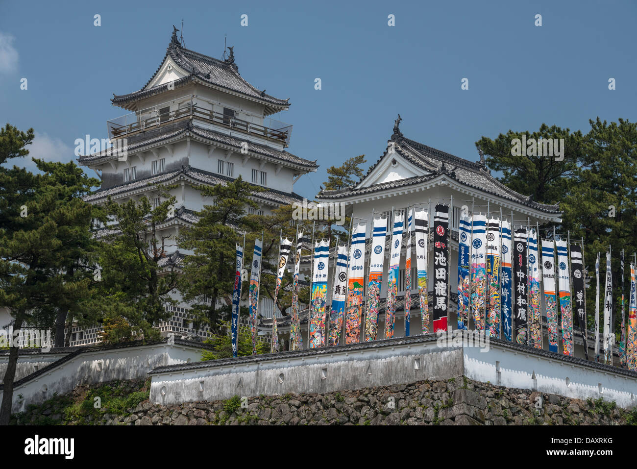 Shimabara Castle, Japan Stock Photo - Alamy