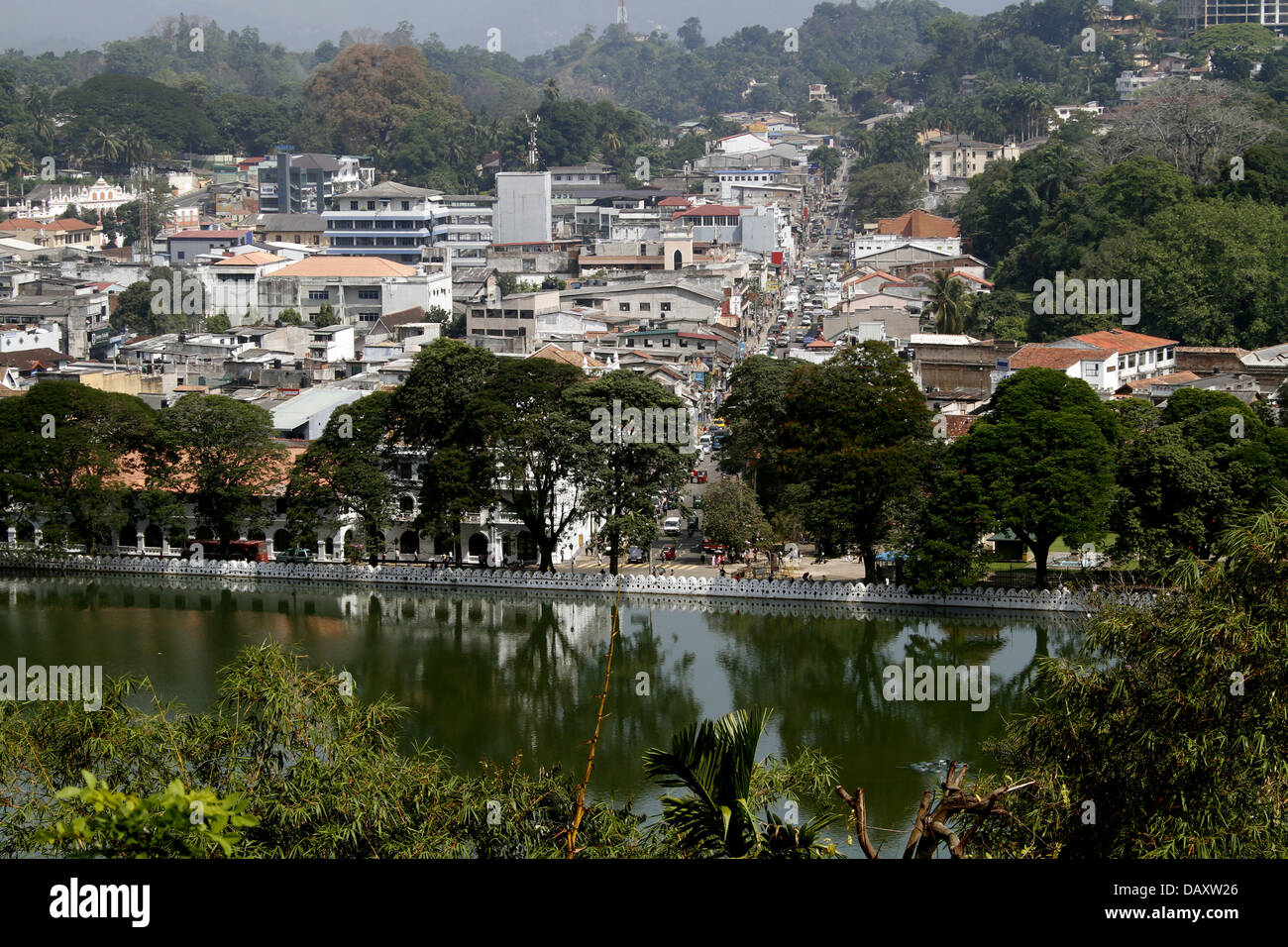 KANDY CITY STREET SCENE KANDY SRI LANKA 12 March 2013 Stock Photo - Alamy
