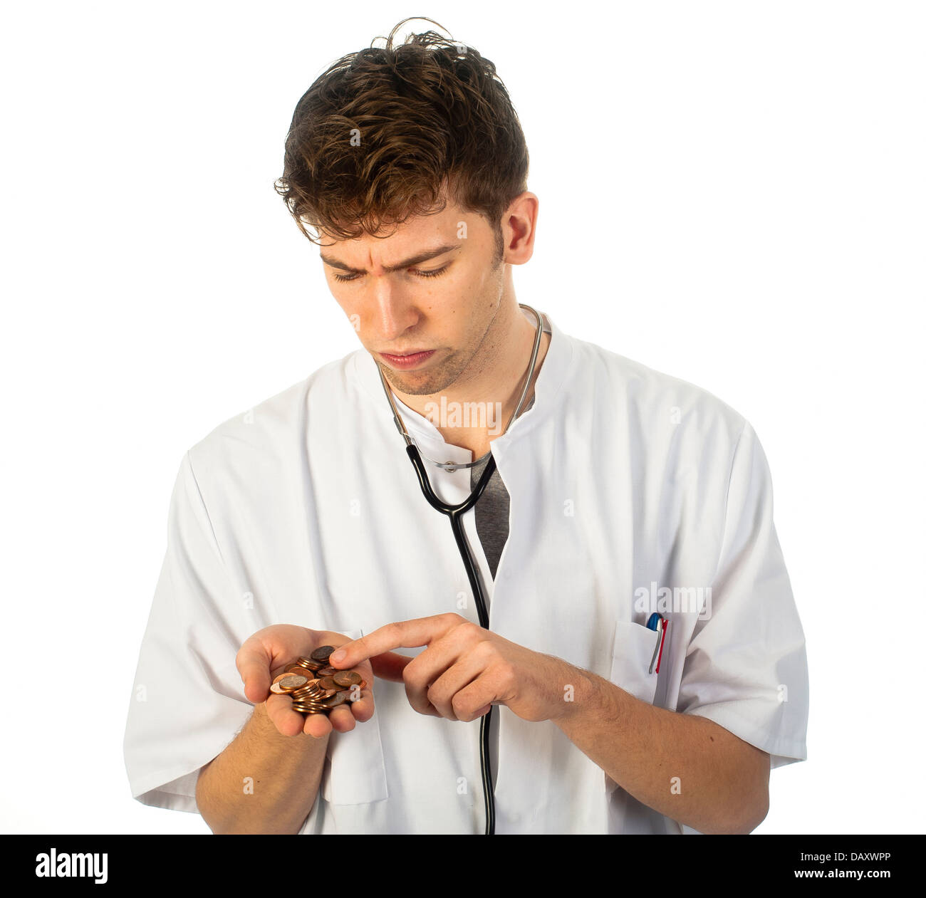 Doctor money sign hi-res stock photography and images - Alamy