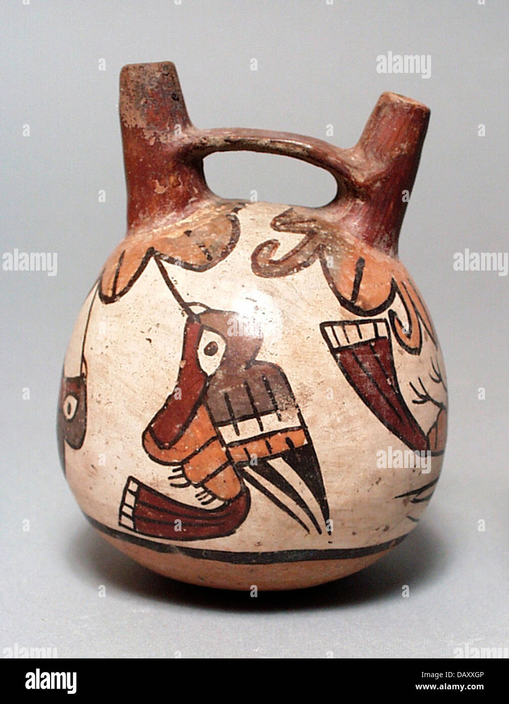 Double-Spout and Bridge Vessel M.73.48.42 Stock Photo - Alamy