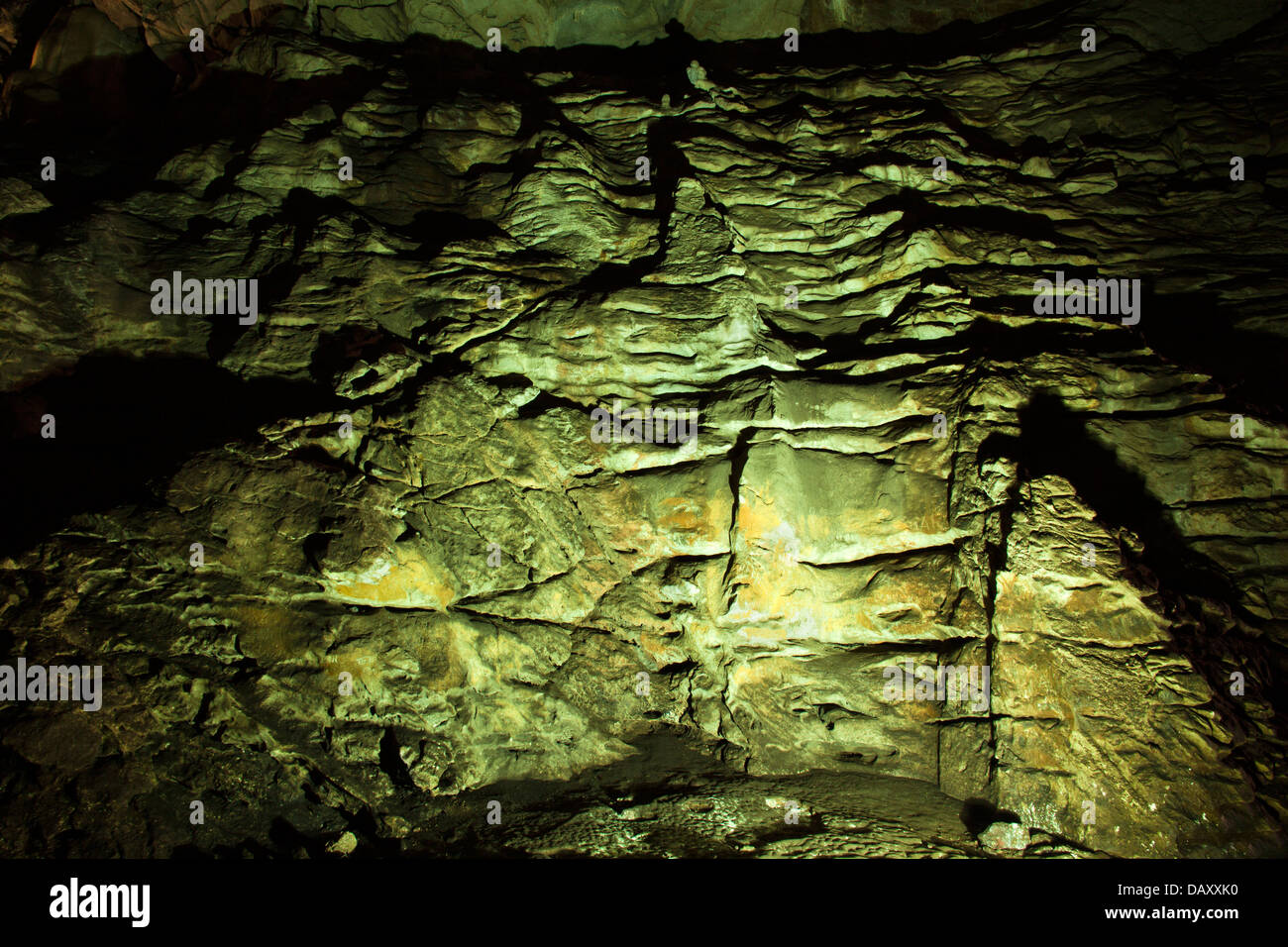 Rock formation in a cave, Borra Caves, Ananthagiri Hills, Araku Valley ...