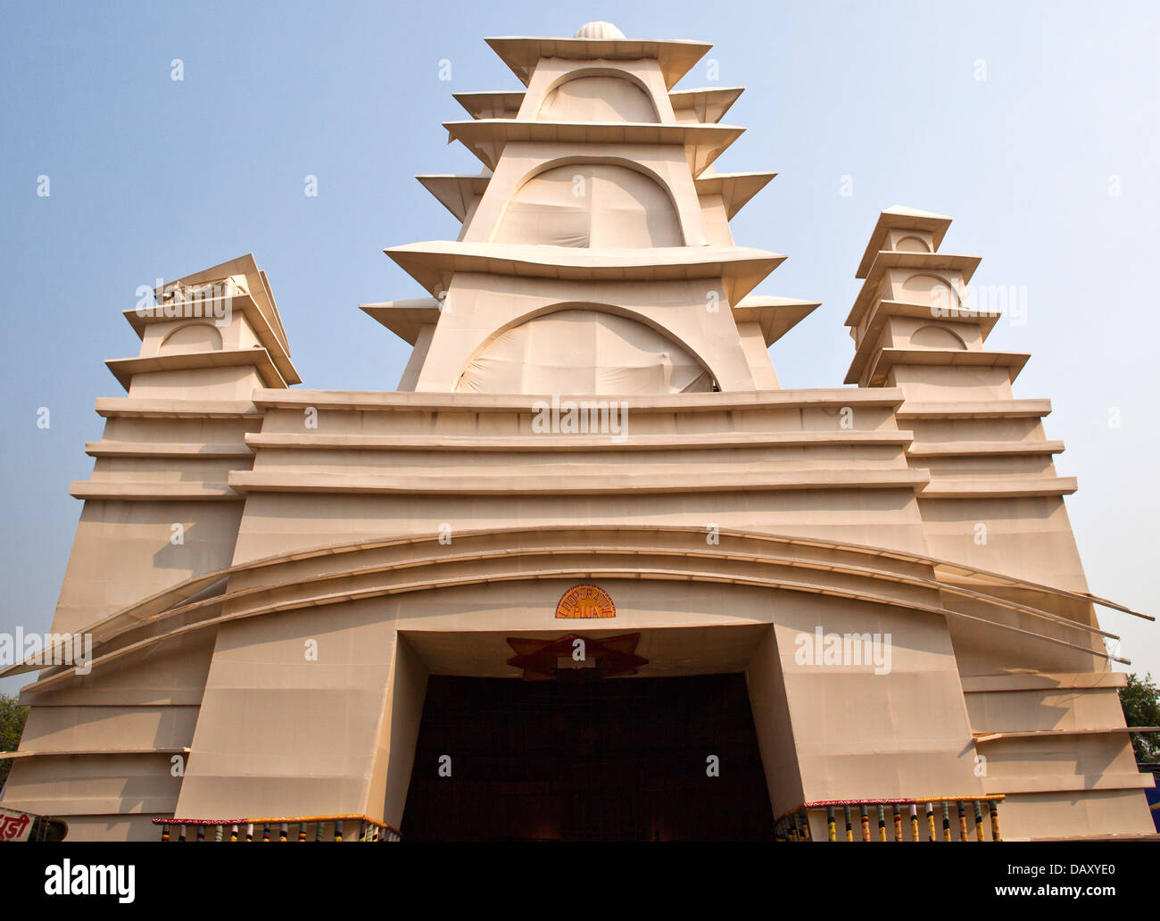 Low angle view of a temple, Delhi, India Stock Photo - Alamy