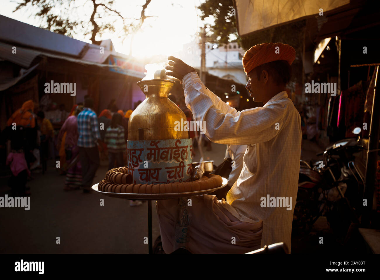 Traditionally indian food stall hi-res stock photography and images - Alamy