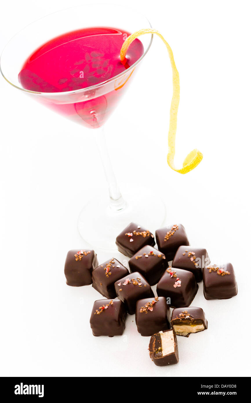 Fuzzy naval truffles on a white background Stock Photo - Alamy