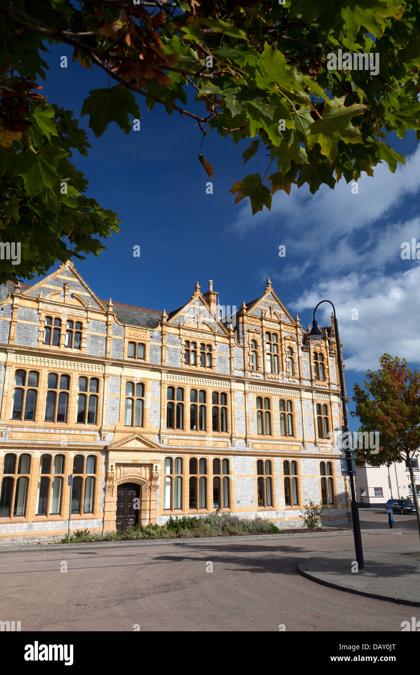 The Passmore Edwards Centre, Newton Abbot, Devon Stock Photo - Alamy