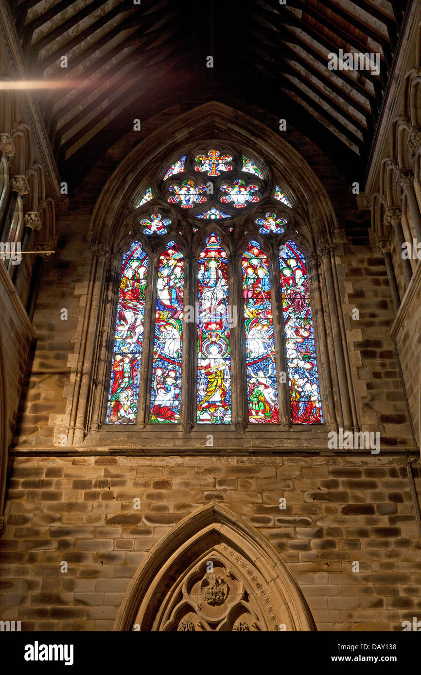 Interior of All Souls Church, Boothtown, Halifax, West Yorkshire Stock ...