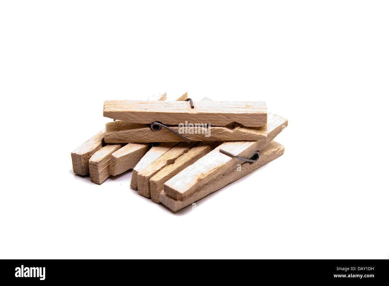 Wooden clips hi-res stock photography and images - Alamy