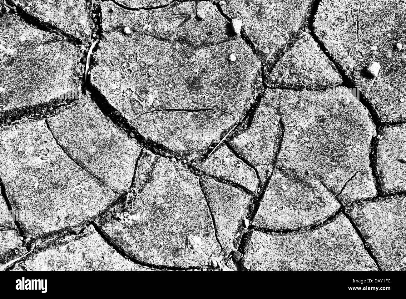 Crackled surface Black and White Stock Photos & Images - Alamy