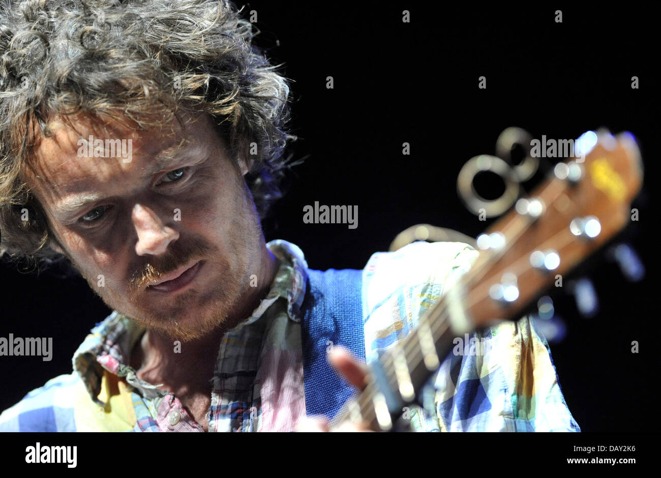 Irish singer-songwriter, musician Damien Rice performs during the ...